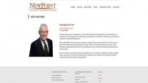 Newpoint inc. website project